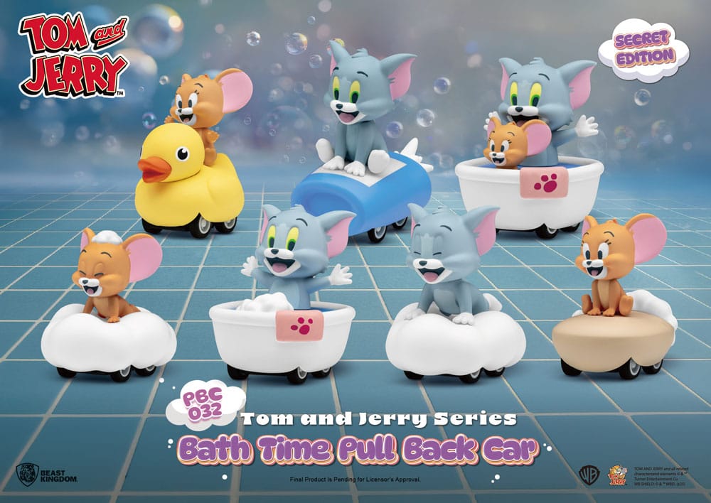 Tom & Jerry Pull Back Cars Bath Time Blind Box 6-Pack - BigKingRelics.hu Tom & Jerry Pull Back Cars Bath Time Blind Box 6-Pack - BigKingRelics.hu